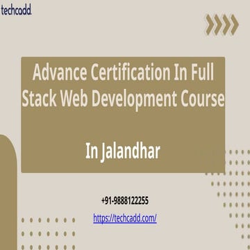 Advance Certification In Full Stack Web Development Course.pdf