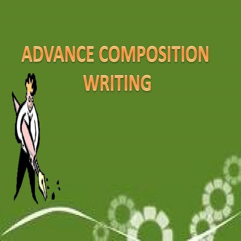 Advance composition june 2015 | PPT | Freelance Writing | Content ...