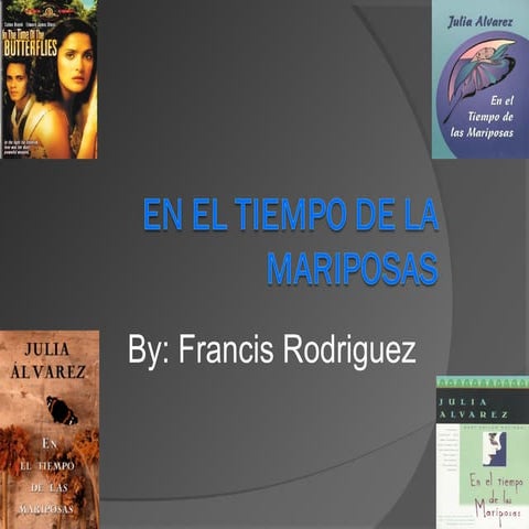 En el tiempo de las mariposas | PPT