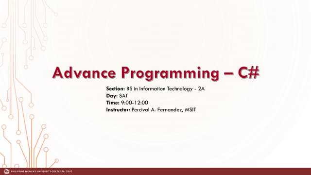 Advance C Programming Part 1pdf