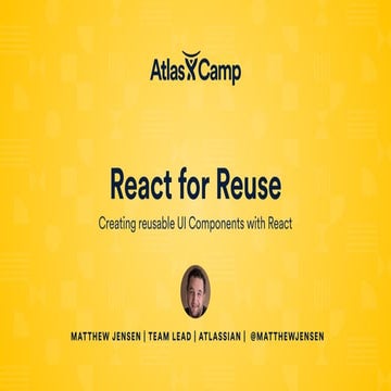 React For Re Use Creating Ui Components With Confluence Connect Ppt 5118