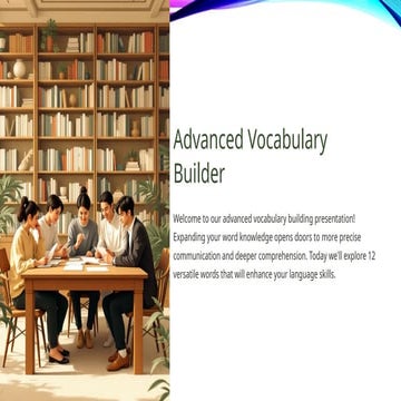 Vocabulary Sadlier level C unit 1 Set A.pptx