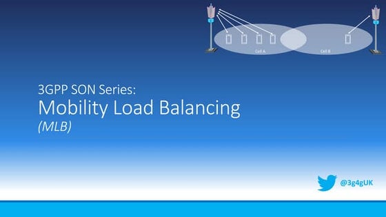 3GPP SON Series: Mobility Robustness Optimization (MRO) | PDF