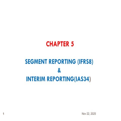 Interim financial Reporting Ind As - 34 | PPTX