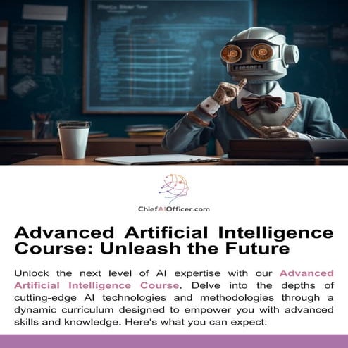 Advanced Artificial Intelligence Course: Unleash the Future | PDF | Technology Industry | Industries