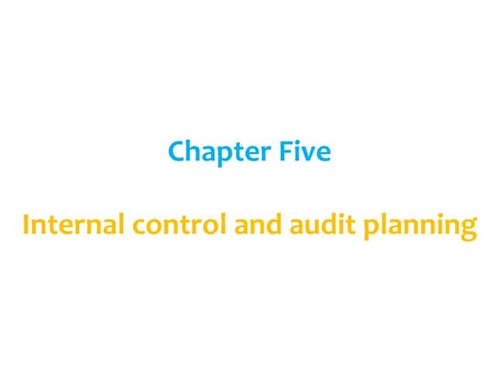 Internal control system | PPTX