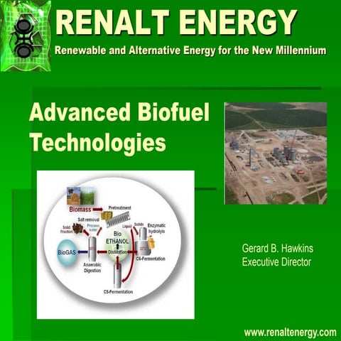 Advanced Biofuel Technologies | PDF