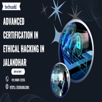 Advanced Certification in Ethical Hacking in Jalandhar | PDF