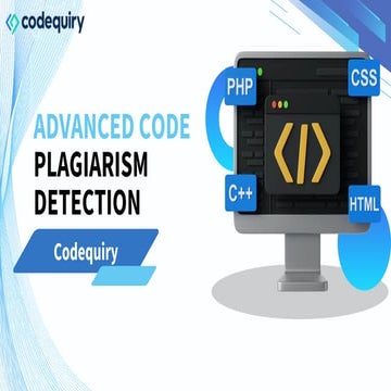 Advanced Code Plagiarism Detection Codequiry Pdf Computer Software