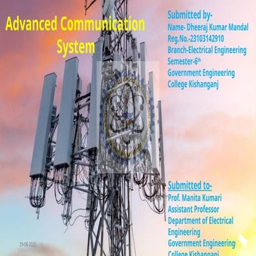 Advanced Communication System Presentation.pptx