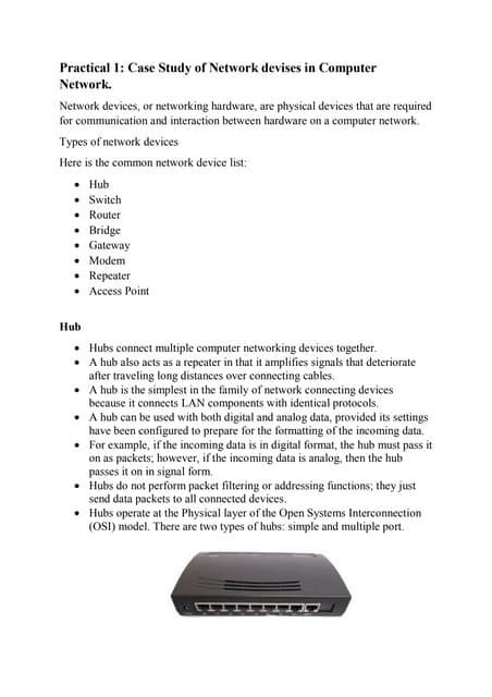 Computer Networknetwork Devices Ppt 4043