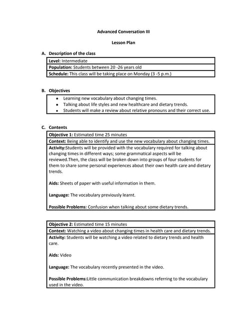 Lesson plan: On the other side of the world | PDF