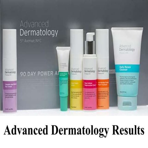 Advanced dermatology product's results | PPTX