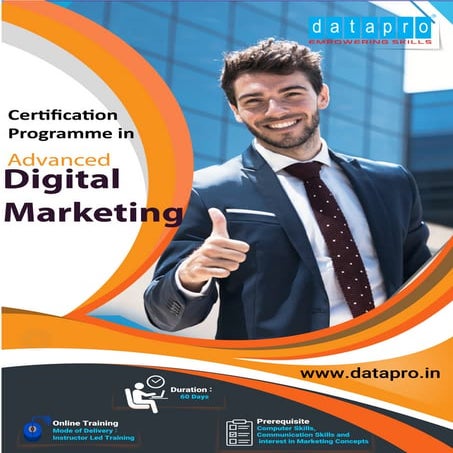 Advanced Digital Marketing Syllabus | PDF
