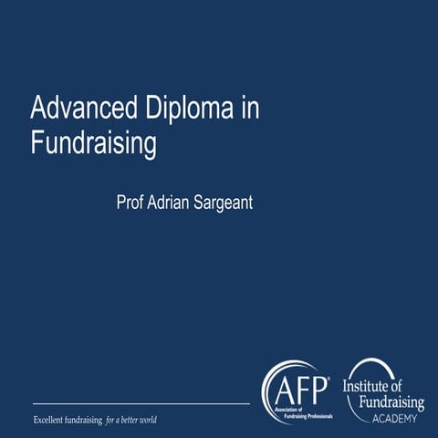 Advanced diploma presentation slides july 2013 | PPTX