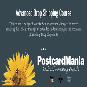Advanced Drop Shipping Course | PPTX