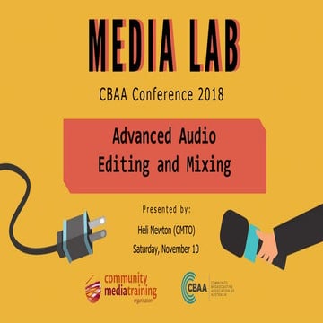 Advanced editing and mixing | PPTX