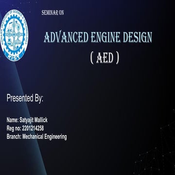 Advanced Engine Design focuses onGHG).pptx