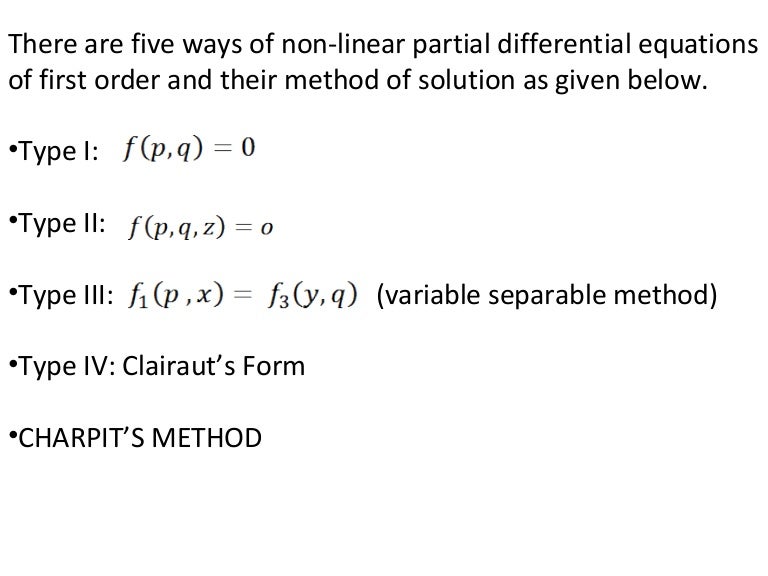 First Order Non linear Partial Differential Equation Its Applicatio first-order-non-linear-partial-differential-equation-its-applicatio