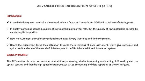 Advanced fiber information system | PPTX
