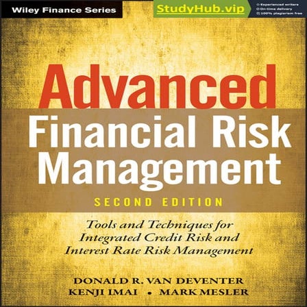 Advanced Financial Risk Management 2Nd Edition | PDF | Stocks and Bonds ...