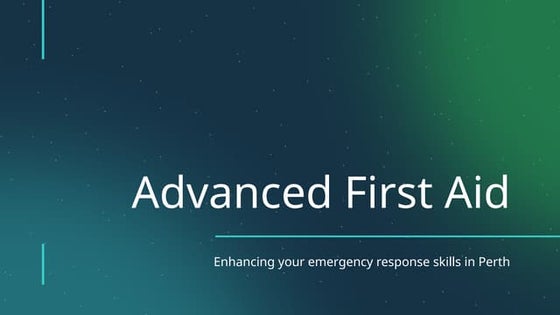 First Aid Refresher Course Perth. West Coast First Aid Training | PPT