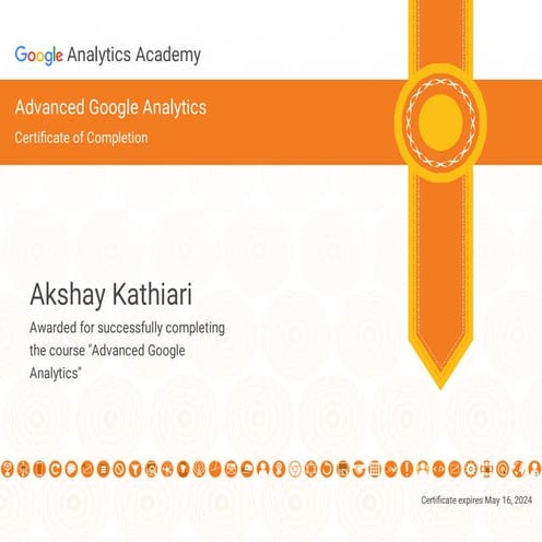Advanced Google Analytics | PPT