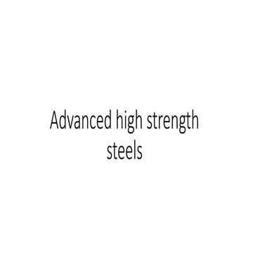 Advanced high strength steels.pptx