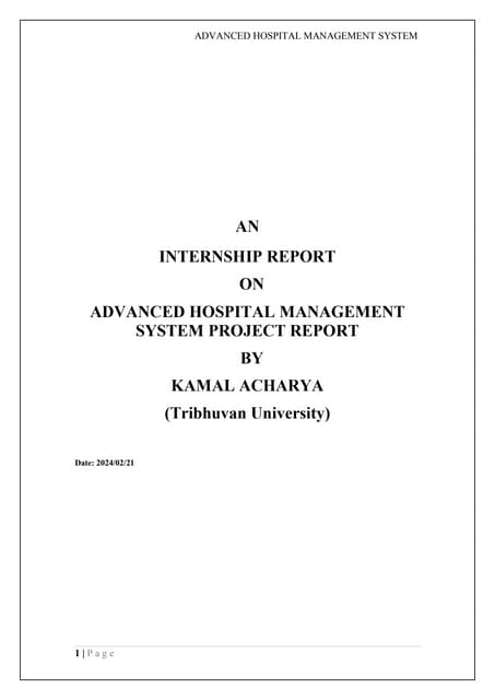 Hospital management system project report.pdf Hospital management system project report.pdf