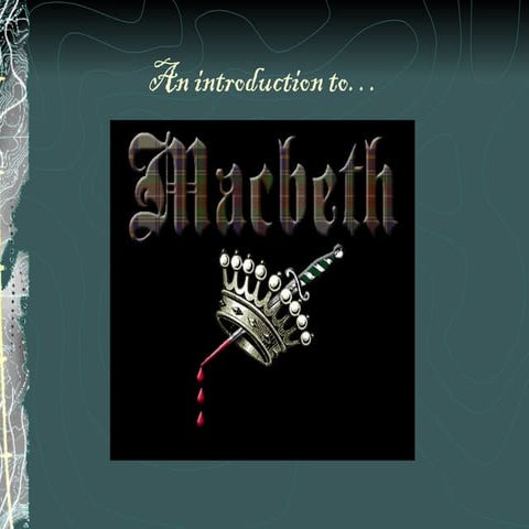 Shakespeare: Macbeth | PPTX