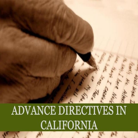 Advance Directives in California | PDF