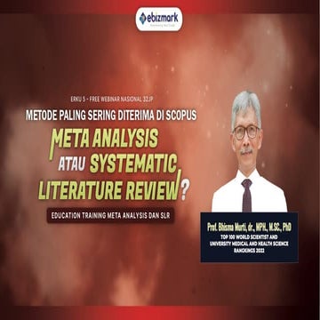 Advanced Materi Erku 5 - Prof Bhisma Murti - Overview Systematic Review Meta-Analysis.pdf