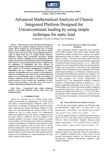 Design equation for static load | PPTX