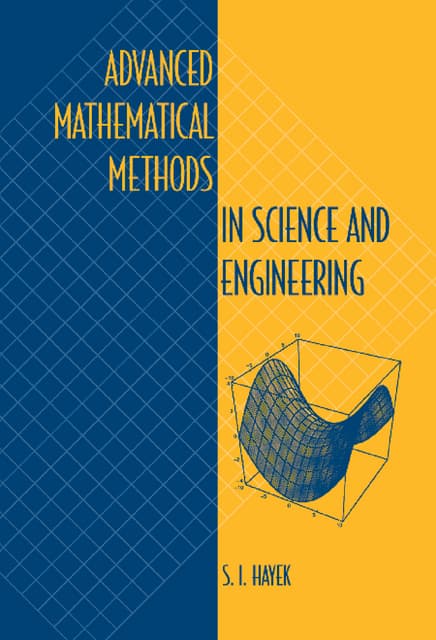 advanced mathematical methods in science and engineering-hayek.pdf advanced mathematical methods in science and engineering-hayek.pdf