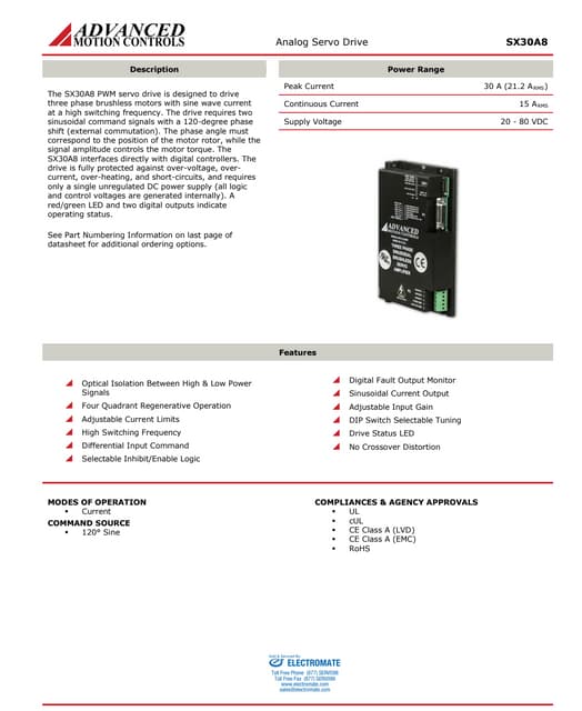 Advanced motion controls 25a8 | PDF | Computer Peripherals | Computing