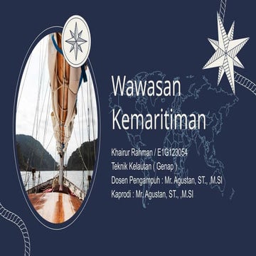 Materi Wawasan Kemaritiman, Indonesia Poros Maritim Dunia.pptx