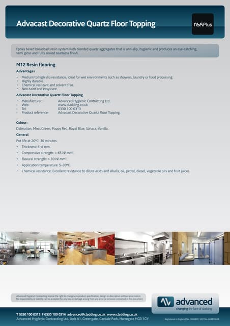 Nu glaze AAAMSA Test Report | PDF