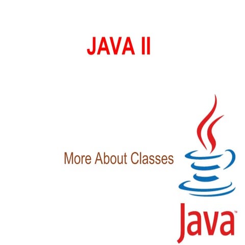 AdvancedObjectOrientedProgramming_Lect1_Classes&Objects.ppt