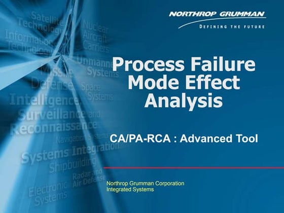 Failure mode and effect analysis fmea.ppt