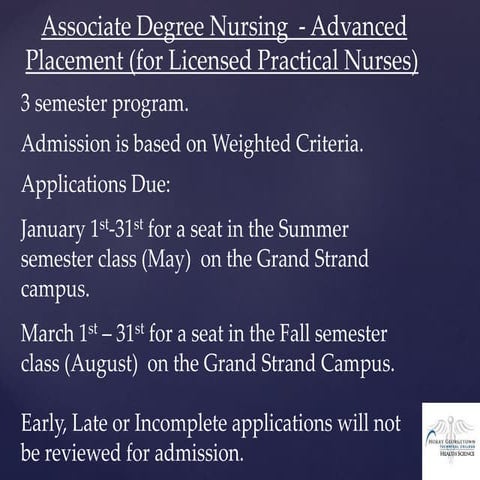 Advanced Placement Nursing STEPS Session | PPTX | College Planning ...