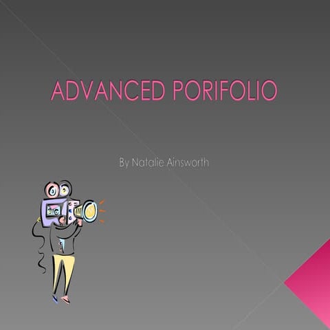 Advanced Portfolio 2 | PPT