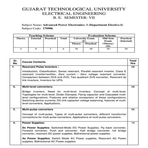 Advanced power el | PDF