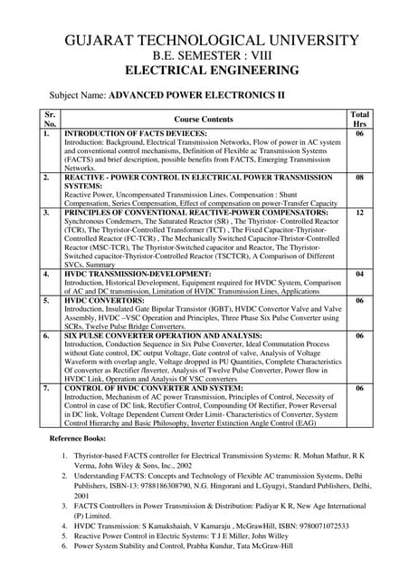 teaching scheme | PDF