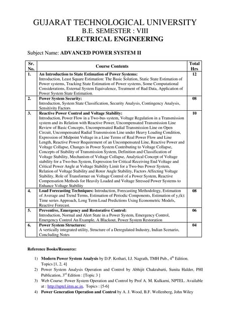 Introduction to power system analysis | PDF | Power and Energy Industry ...