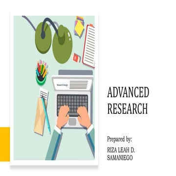 ADVANCED RESEARCH. | PPT