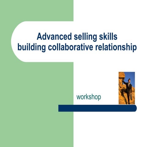 Advanced selling skills | PPT