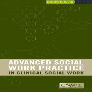 Advanced Social Work Practice In Clinical Social Work | PDF