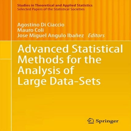 Advanced statistical methods for the analysis.pdf | Science