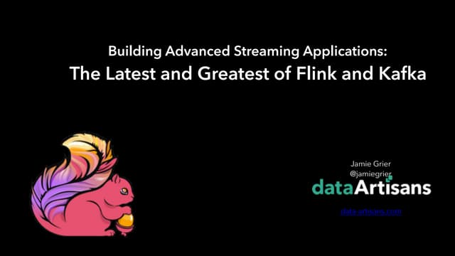 Kafka Summit Nyc 2017 Building Advanced Streaming Applications Using The Latest From Apache
