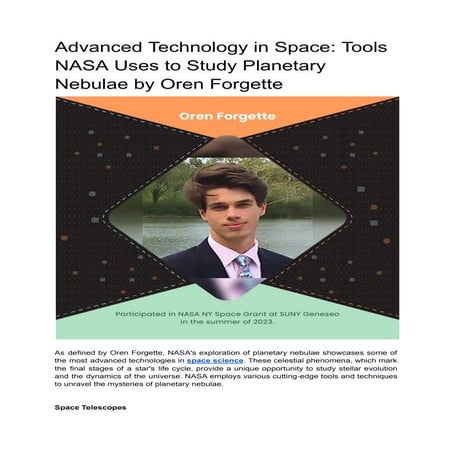 Advanced Technology in Space_ Tools NASA Uses to Study Planetary ...